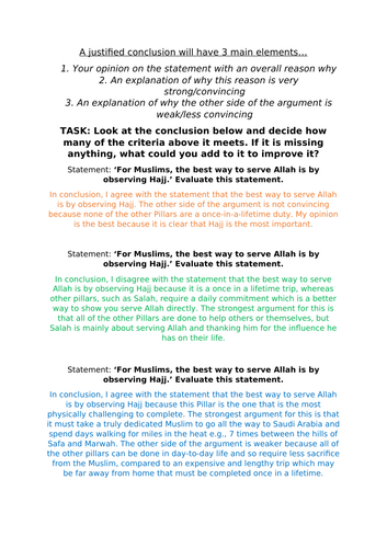 GCSE RS: Islam - Practices (Complete Unit) | Teaching Resources