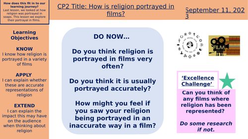 Religion & Media (Complete Unit) | Teaching Resources