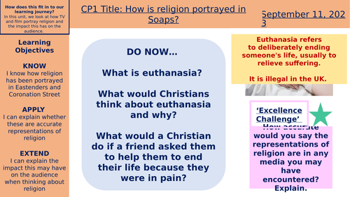 Religion & Media (Complete Unit) | Teaching Resources