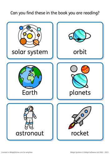 EYFS Space Theme Weekly Planning | Teaching Resources