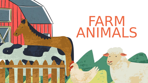 All about farm animals powerpoint | Teaching Resources