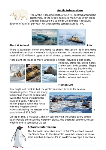 KS3: Exploring Your World: L14: Polar Environments - What & Where ...