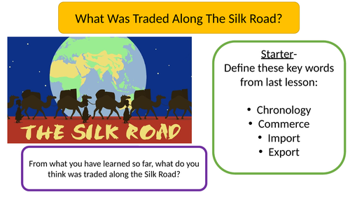 The Silk Road | Teaching Resources