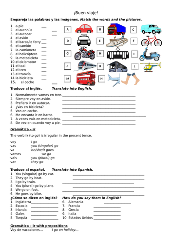Buen viaje | Teaching Resources