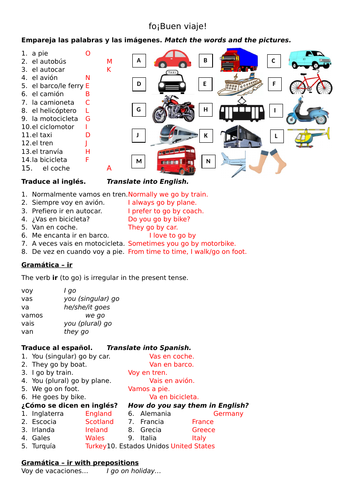 Buen viaje | Teaching Resources