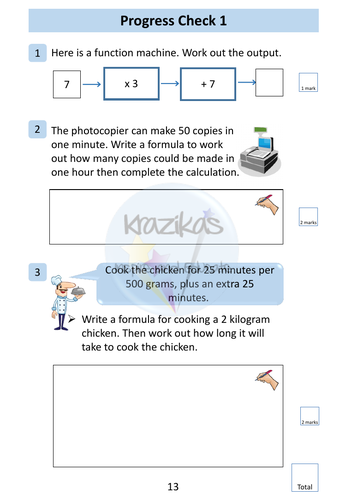 Formula Workbook - Level 1 Maths Functional Skills | Teaching Resources