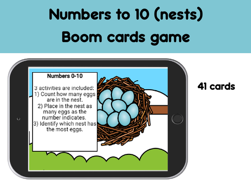 3 Activities for practicing numbers 0-10 (En) | Teaching Resources