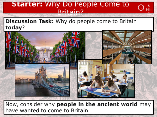KS3 Romans - Why Did the Romans Invade Britain? | Teaching Resources