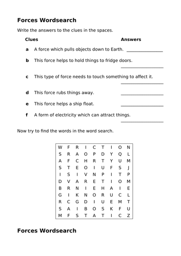 AQA KS3 Contact Forces – Friction | Teaching Resources