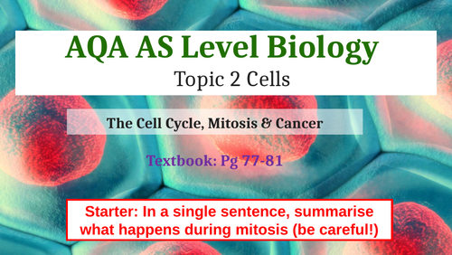 AQA Biology Unit 2 Cells (Complete set of PowerPoints) | Teaching Resources