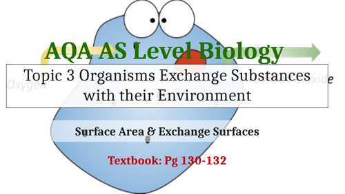 AQA A Level Biology Unit 3 The Exchange of Substances (Complete set of ...