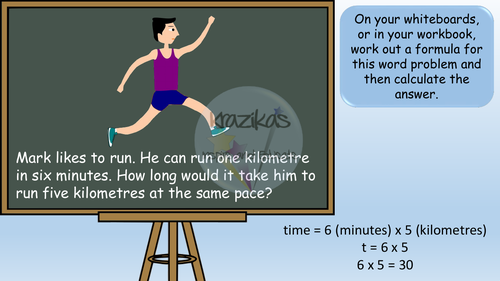 Formulas/Function Machines Powerpoint Lesson - Level 1 Maths Functional ...