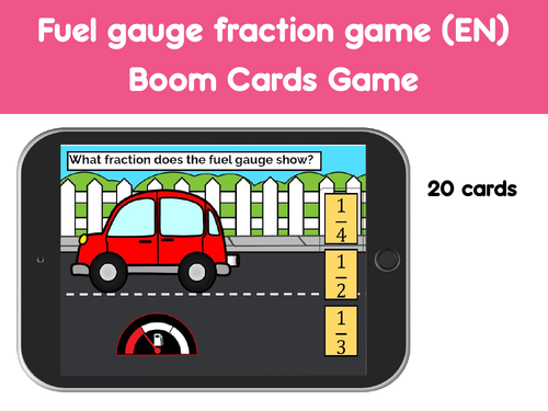 Fuel gauge fraction game (EN) | Teaching Resources