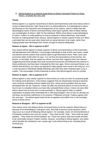 EDUQAS - A-level: Ethics - Ethical Egoism (Complete) | Teaching Resources