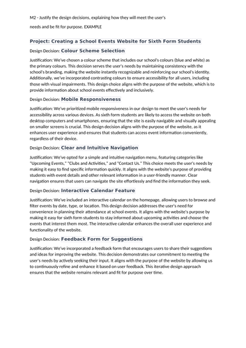 IT BTEC LEVEL 3 - Unit 6: Web Development - Learning Aim B | Teaching ...