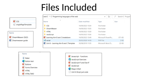 Level 3 BTEC IT - Unit 6: Web Development (ALL Learning Aims Bundle ...