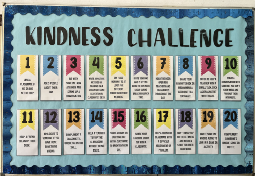 Kindness Challenge School Board Display | Teaching Resources