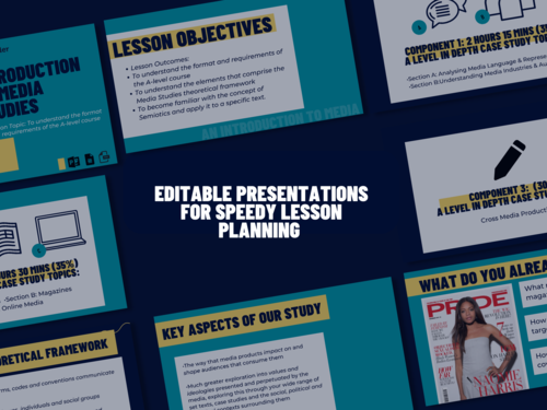 An Introduction to A-Level Media | Teaching Resources