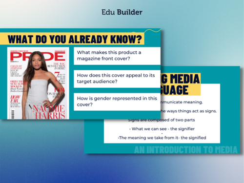 An Introduction to A-Level Media | Teaching Resources