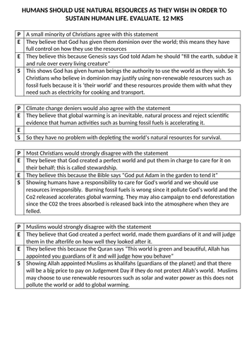 USE AND ABUSE OF ENVIRONMENT | Teaching Resources