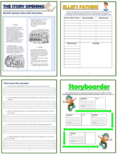 KS2 The Diary of a Killer Cat Comprehension Activities Booklet ...