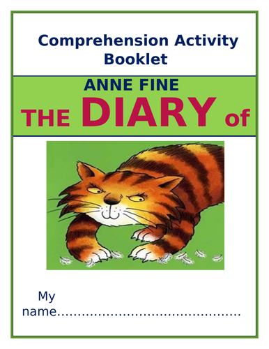 KS2 The Diary of a Killer Cat Comprehension Activities Booklet ...