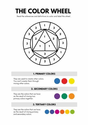 Colour Theory worksheets | Teaching Resources