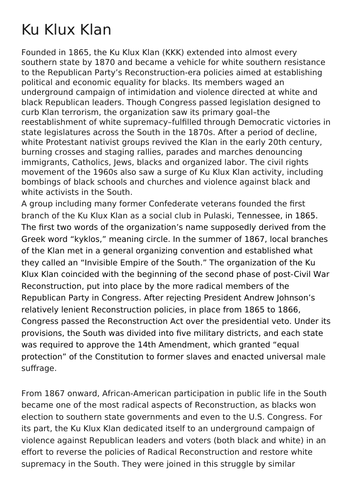 A LEVEL CIVIL RIGHTS PART 1 AFRICAN AMERICANS LESSON 18 OPPOSITION 1965 ...