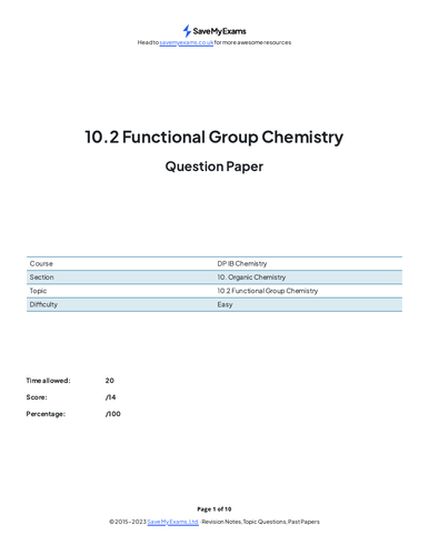 All the worksheets for IB chemistry topic 1 to 11 | Teaching Resources