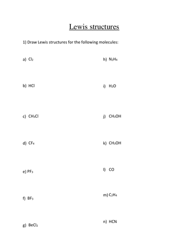 All the worksheets for IB chemistry topic 1 to 11 | Teaching Resources