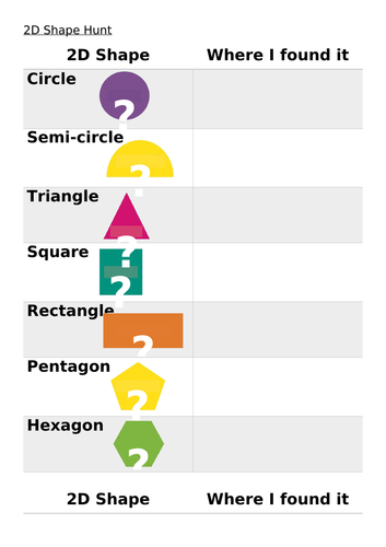 Toy Story Themed 2D Shape Collection | Teaching Resources