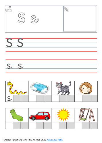 SATPIN phonics initial sound recognition | Teaching Resources