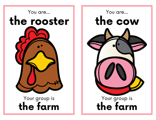 Group work cards | Animal Families | Teaching Resources