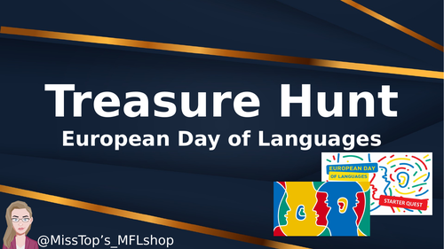 European Day of Languages A Treasure Hunt | Teaching Resources