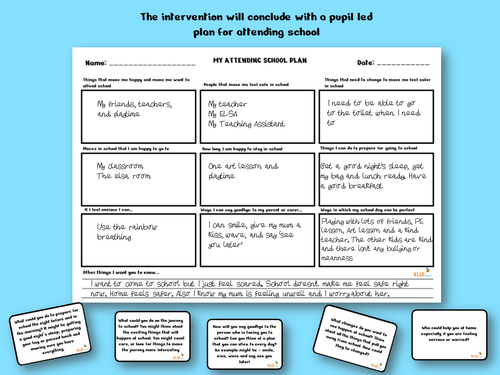 EBSA Emotionally based school avoidance intervention | Teaching Resources EBSA Emotionally based school avoidance intervention | Teaching Resources