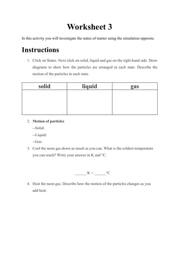 Structure 1 Ib Chemistry Structure 1 1 Including Worksheets Teaching Resources