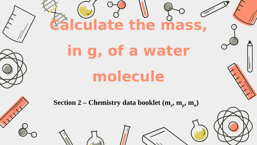Structure 1 / IB Chemistry / Structure 1.2 +HL (Including worksheets ...