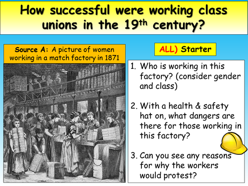 Matchstick Girls + London Dockers | Teaching Resources