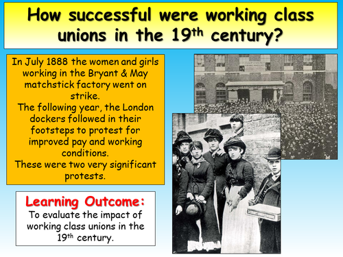 Matchstick Girls + London Dockers | Teaching Resources