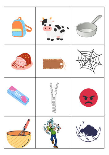 Oral Blending Bingo Mat | Teaching Resources