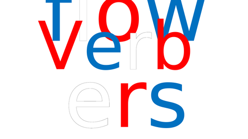 French Verb Flowers Template | Teaching Resources
