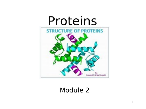 OCR Biology Proteins 2.1.2 and Enzymes 2.1.4 | Teaching Resources
