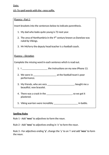 Spelling Bundle - Suffixes | Teaching Resources