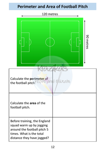 Level 1 Functional Skills Maths - Perimeter, Area, Volume Workbook ...