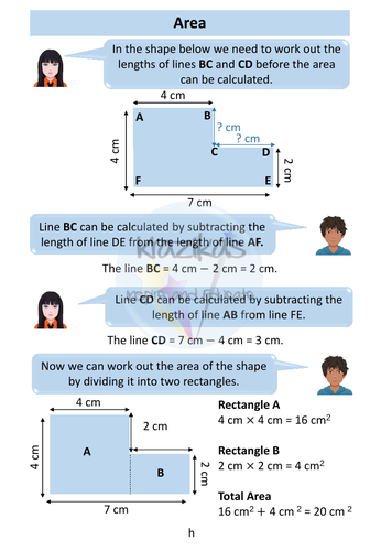 Level 1 Functional Skills Maths - Perimeter, Area, Volume Workbook ...