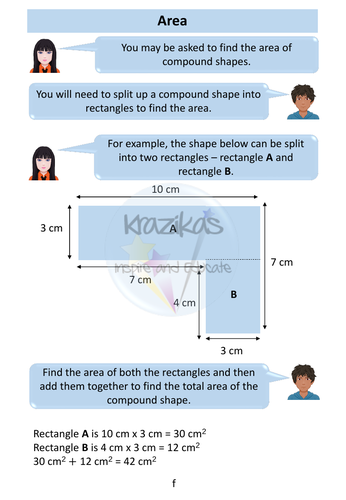 Level 1 Functional Skills Maths - Perimeter, Area, Volume Workbook ...