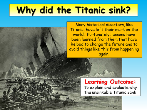 Titanic | Teaching Resources