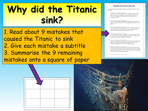 Titanic | Teaching Resources