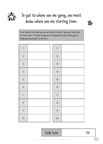 Scode Spelling Trial Packs | Teaching Resources