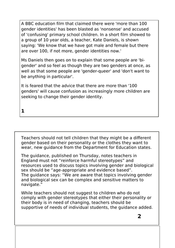The 57 Bus- English/Literacy planning | Teaching Resources